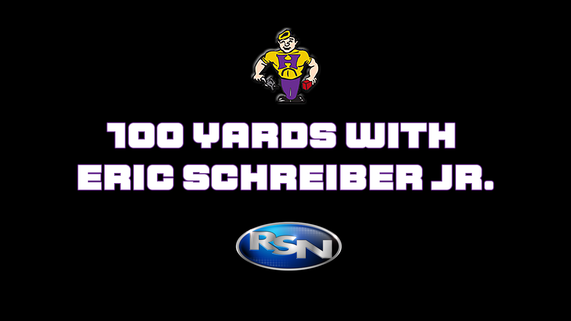 100 YARDS: Eric Schreiber Jr. - Region Sports Network
