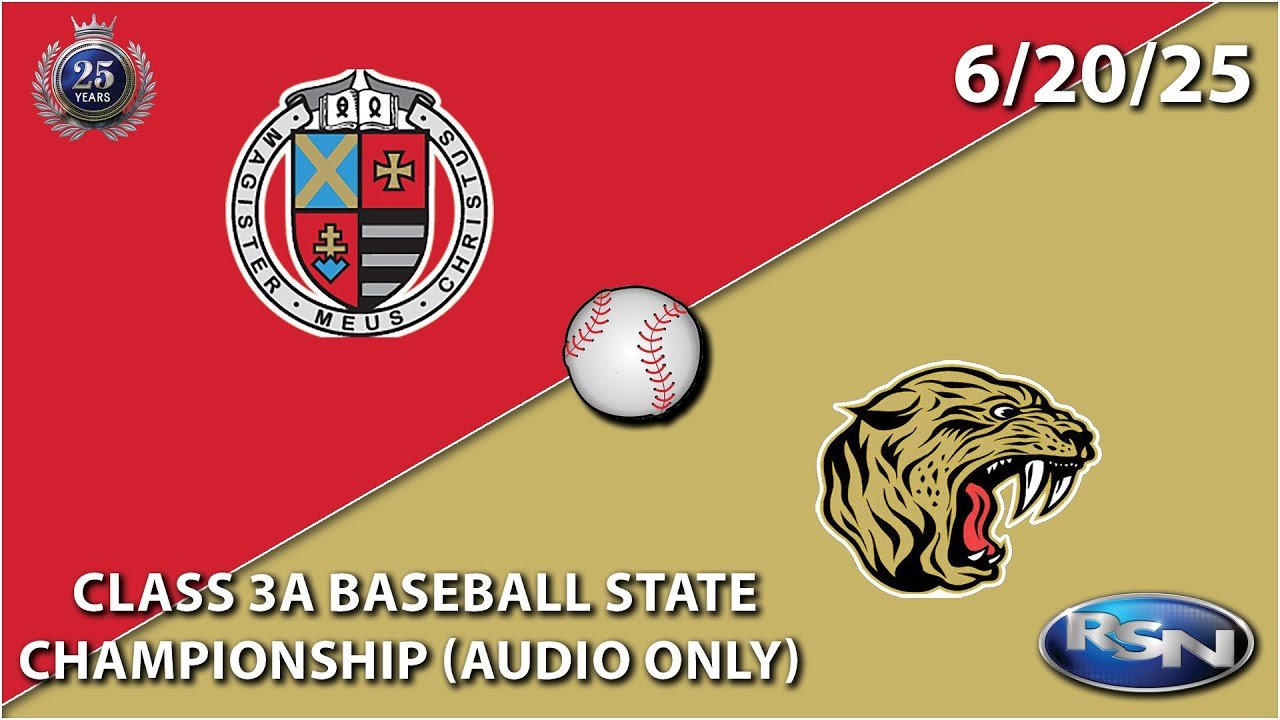 Andrean vs. Jasper | 2025 Class 3A Baseball State Championship | Audio ...